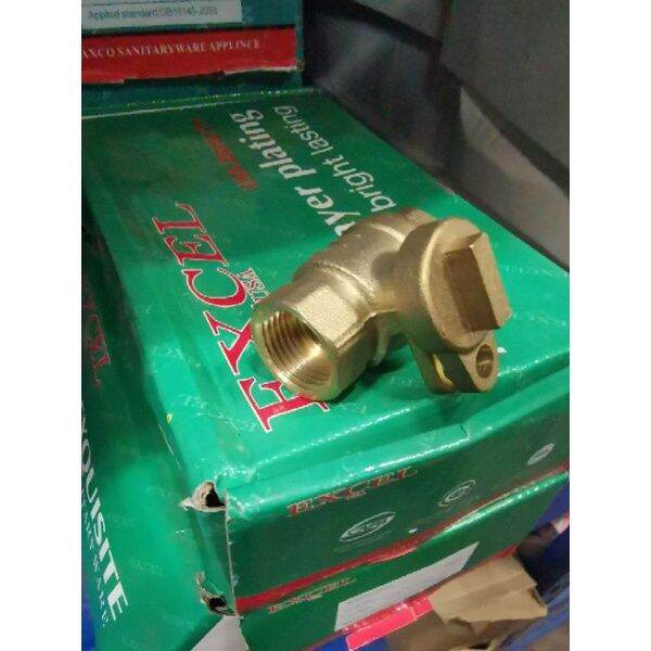 brass swing check valve 1/2 ball valve with lock wing for water meter ...