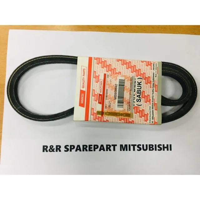 FAN BELT AC PAJERO SPAORT / TRITON ORIGINAL MB958692 TAHUN 2010-2017 ...