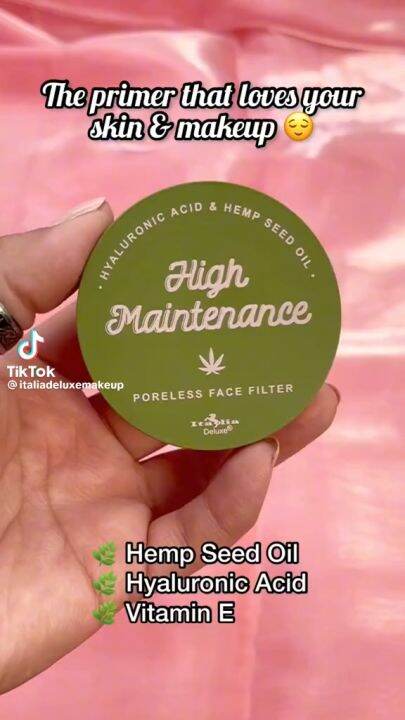 Italia Deluxe High Maintenance Primer - Dupe for Elf Putty Primer ...