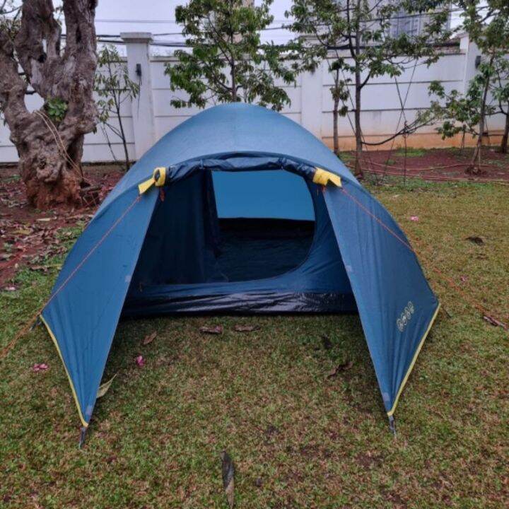 TENDAKI BORNEO 4 ORANG TENDA CAMPING DOME GUNUNG OUTDOOR HIKING PENDAKI ...