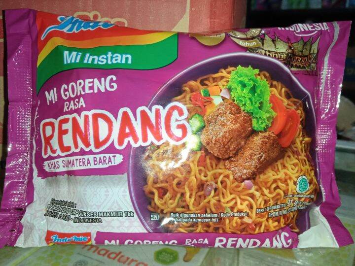 Indomie rendang instan isi 5pcs | Lazada Indonesia