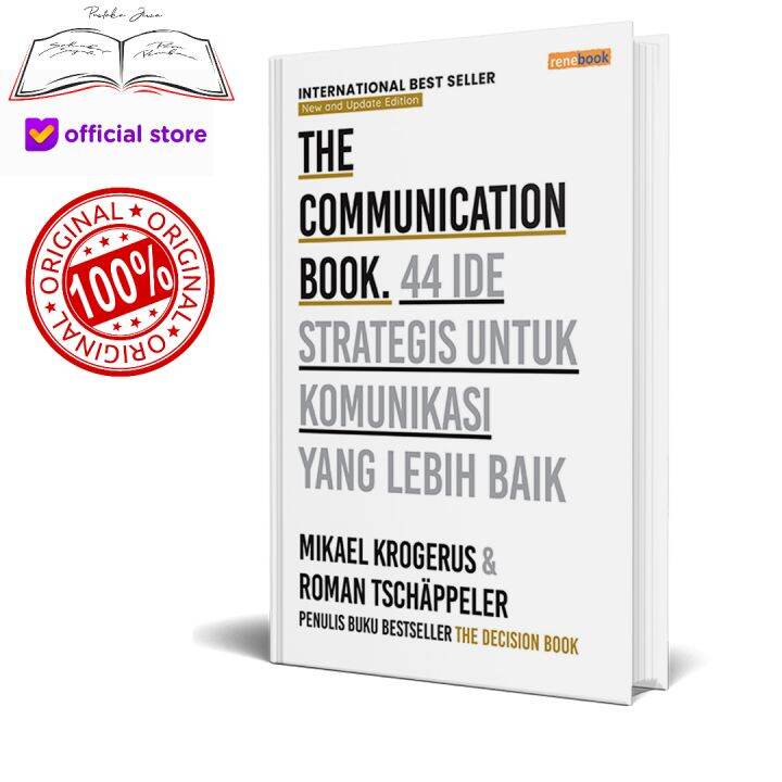 Buku The Communication Book 44 Ide Strategis untuk Komunikasi Lebih baik Karya Mikael Krogerus ...