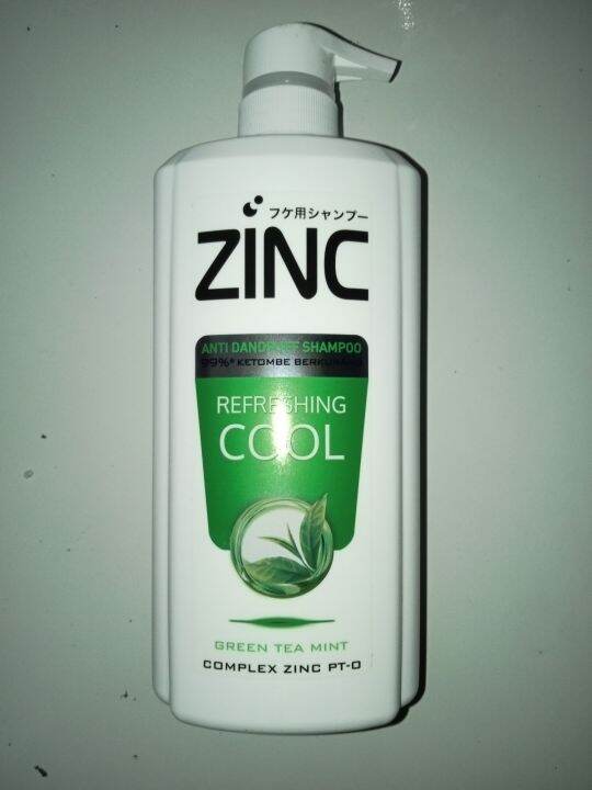 Zinc Refreshing cool anti dandruff shampoo sampo anti ketombe 680ml ...