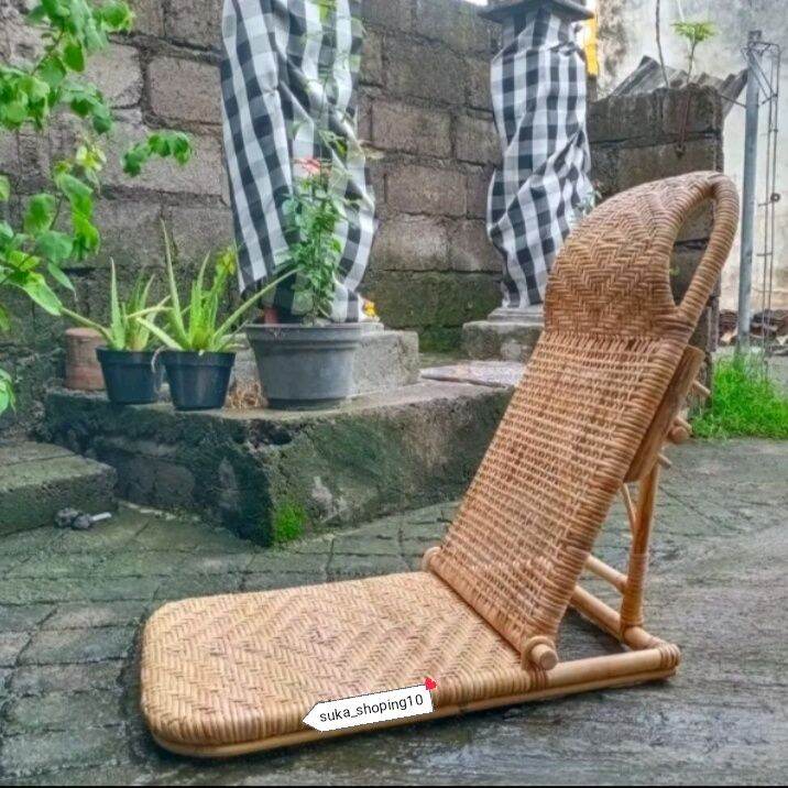 Rattan Folding Chair Tamtami / Kursi Lipat Rotan / Kursi pantai / Kursi ...