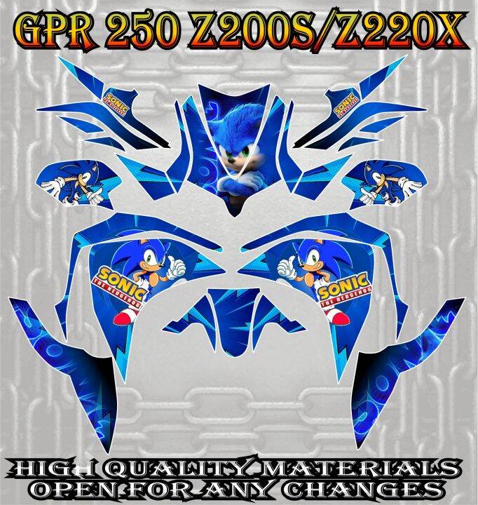 Motorstar GPR 250, Z200s,z200ii, xplorer, decals sticker, | Lazada PH