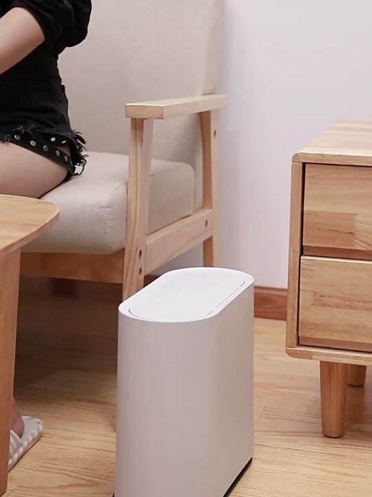 Garbage bin 15L household garbage bin, with detachable plastic inner ...