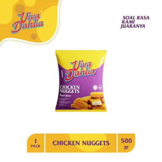 Nugget ayam/Chicken Nugget merk VIVA DAHLIA Uk 500 gr | Lazada Indonesia