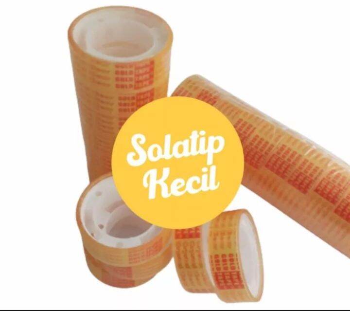 Solasi kado (12 mm/12 pcs)/isolasi solatip solatip isolatip solasiban ...