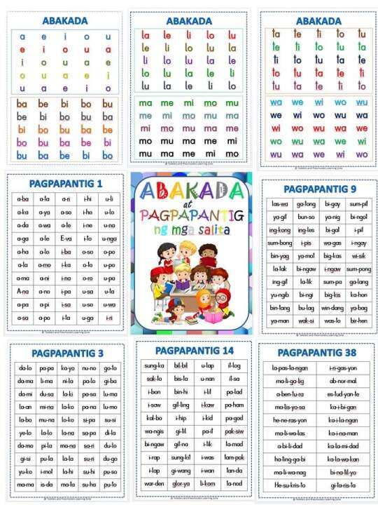 Abakada at pagpapantig book | Lazada PH