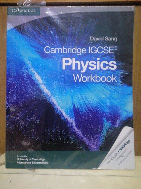 Physics Workbook Cambridge IGCSE by David Sang | Lazada PH