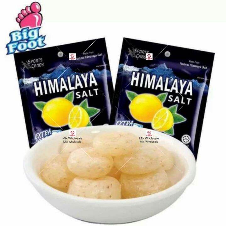 Himalaya Salt Sport Candy Extra Cool / Ginger Lemon(15g x 12 packs) 100 ...
