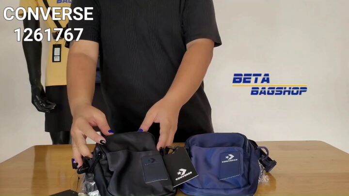 Converse กระเป๋าสะพายข้าง รุ่น 1261767 (ลิขสิทธิ์ แท้ 100%) | Lazada.co.th