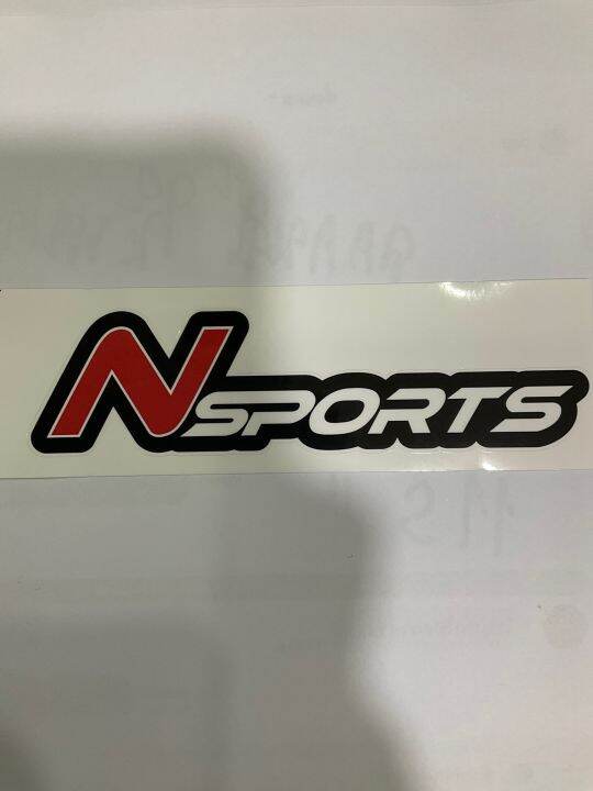 Sticker nsports แบบยาว 12.5 ซม. | Lazada.co.th