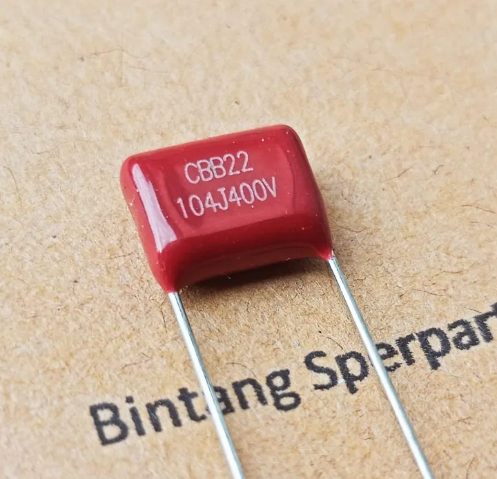 KAPASITOR MILAR 104J 400V CAPACITOR MILAR 104J 400V MILAR 104 J 400V ...