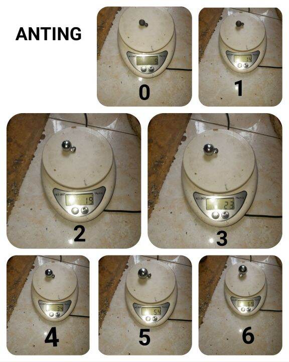 timah pancing anting 1 kg isi banyak | Lazada Indonesia