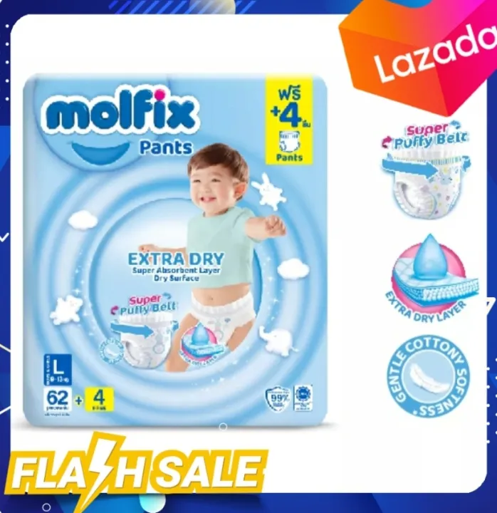 Mofix Pants Extradry สีฟ้า | Lazada.co.th