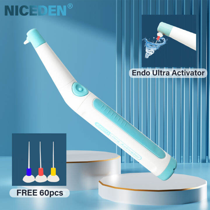 60 PCS/Set Dental Sonic Irrigator Tips Endo Sonic Activator Tips For ...