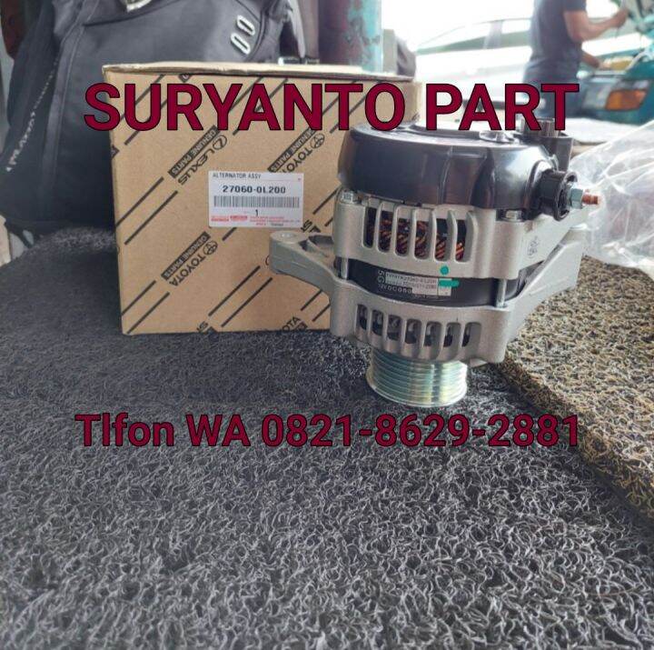 Alternator Assy Dinamo Ampere Toyota Fortuner/Hilux Vigo Diesel 2KD ...