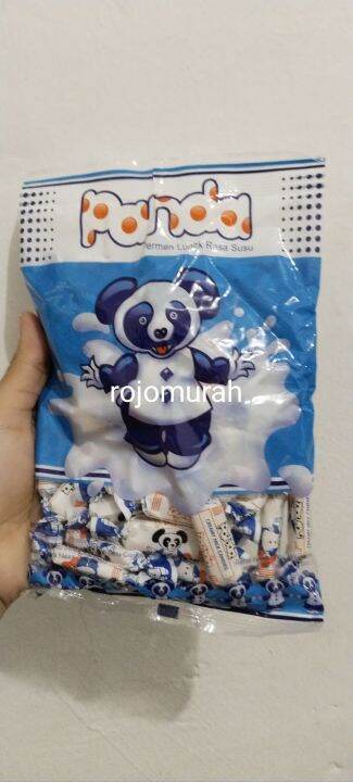 Permen lunak susu panda/ permen rasa susu/ milk candy/ permen jadul ...