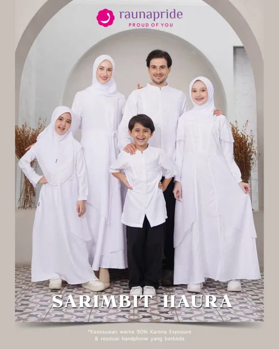 SARIMBIT PUTIH LEBARAN 2023 SARIMBIT RAUNA HAURA TERBARU | Lazada Indonesia