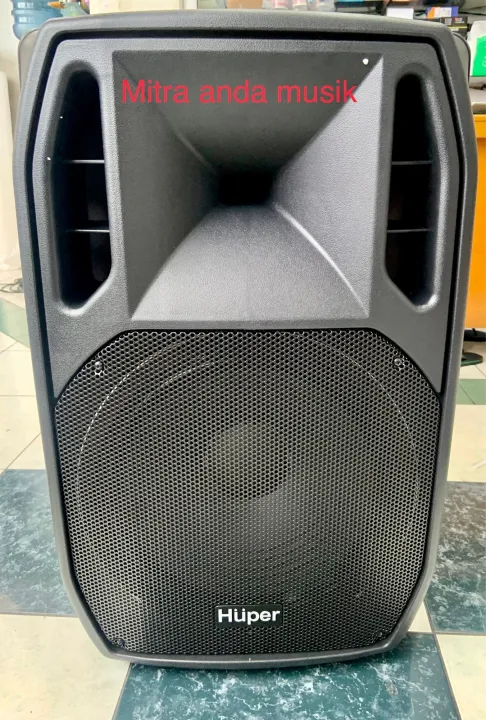 Speaker Aktif Portable 15” Huper Ak15a 400 Watt Rms Lazada Indonesia