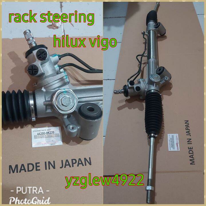 rack steering assy rack stir bak stir hilux vigo double cabin japan ...