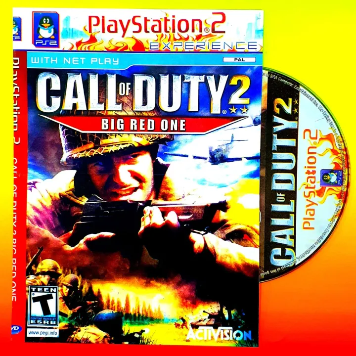 KASET PLAYSTATION PS 2 VIDEO GAME CALL OF DUTY 2-KASET PS2 GAME PERANG ...