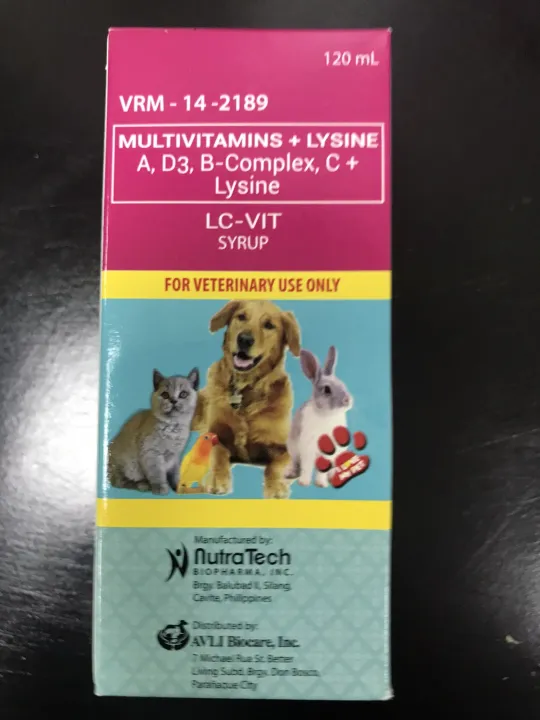LC-Vit Multivitamins Syrup for Pets 120mL | Lazada PH
