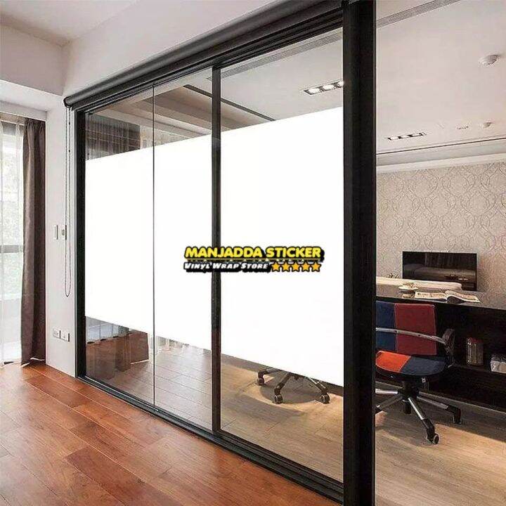Stiker kaca partisi warna putih | Lazada Indonesia