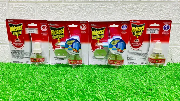 RIDSECT LIQUID HEATER CORDLESS / REFILL [30NIGHTS 22ML/60NIGHTS 44ML ...