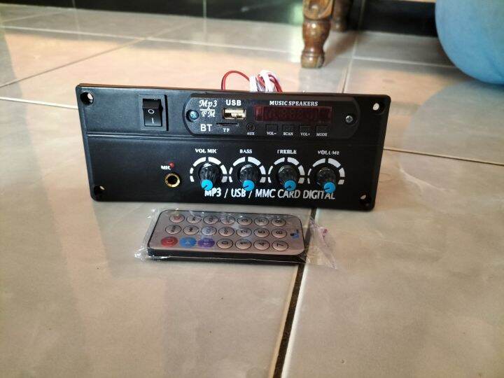 mesin Power Ampli Speaker Aktif + bluetooth | Lazada Indonesia