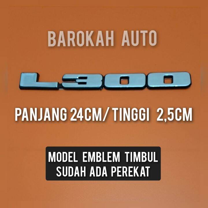mitsubishi L300 logo emblem l300 | Lazada Indonesia