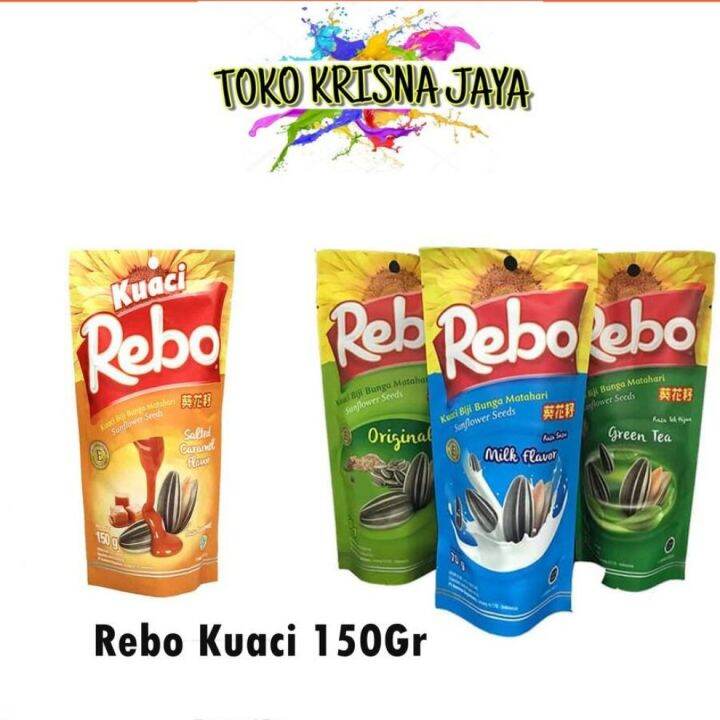 KUACI REBO POUCH KEMASAN 150 GR | Lazada Indonesia