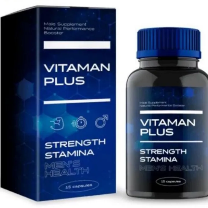 Original Vitaman Plus for Men's Health 15 capsules | Lazada PH