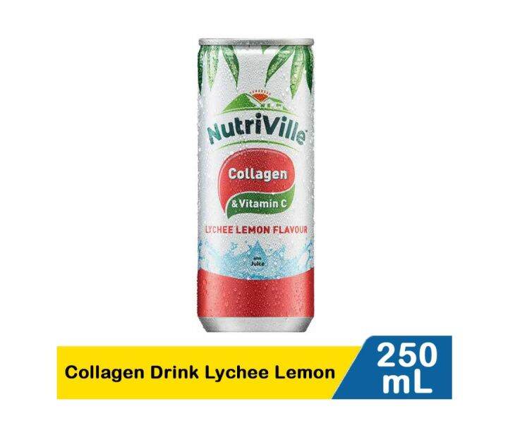 NUTRIVILLE Collagen Drink Lychee Lemon Flavour / Grape Flavour Minuman ...