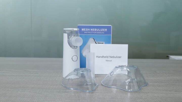 Portable Handheld Nebulizer Inhalator Adult Kids Mini Silent Steam ...