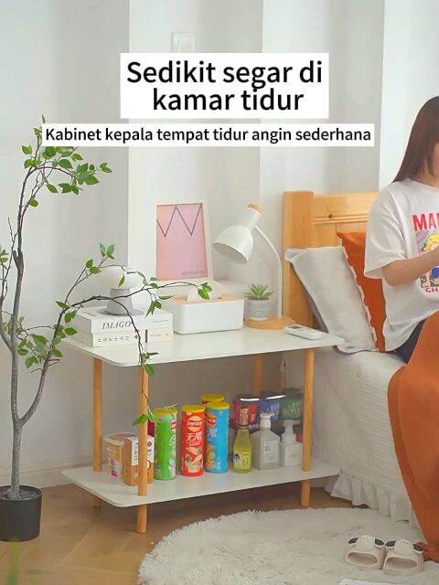 Meja Tamu Meja Kopi Side Table Nakas Meja Coffee Table Meja serbaguna ...