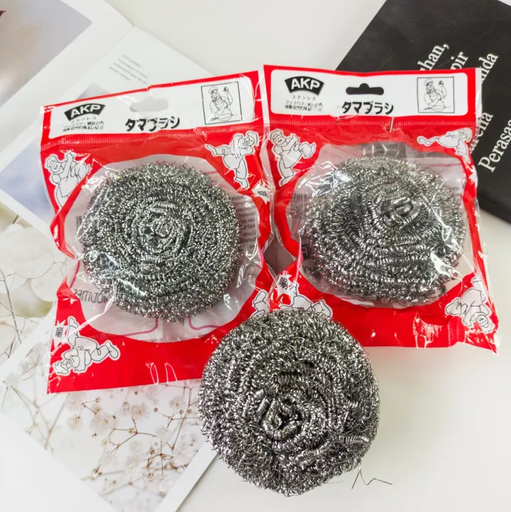 Sabut Cuci Stainless Steel Sabut Cuci AKP 40gram | Lazada Indonesia