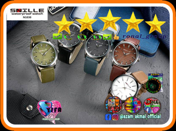 SNILLE WATERPROOF WATCH | Lazada Indonesia