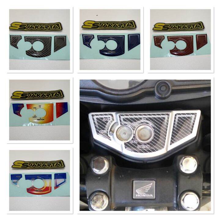STICKER STIKER EMBLEM KONTAK HONDA VERZA TIGER MEGA PRO PRIMUS CB 150 ...
