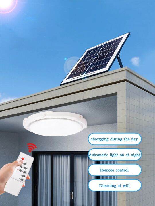 Solar ceiling light solar indoor ceiling light led solar ceiling light ...