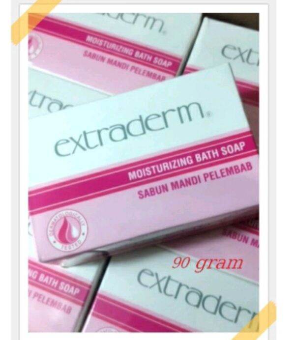 extraderm sabun mandi pelembab moisturizing bath soap 90 gram whitening ...