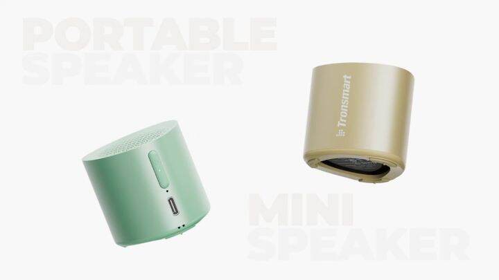 Tronsmart Nimo Portable Mini Speaker, Bluetooth 5.3, Waterproof IPX7 ...