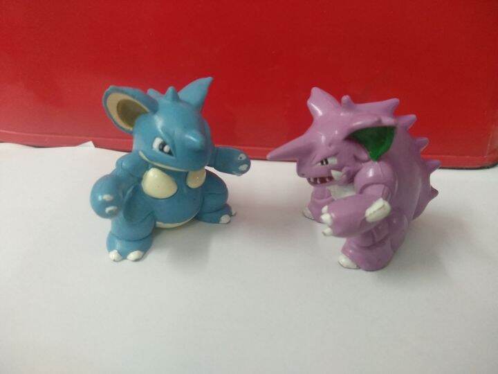 Pokemon Tomy Nidoking and Nidoqueen Set | Lazada