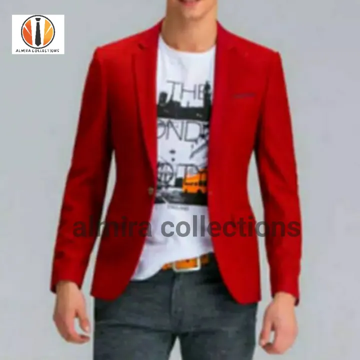 jas & blazer MERAH / jas pria/ jas nikahan / jas wisuda / jas formal / jas resmi / jas kantor ...