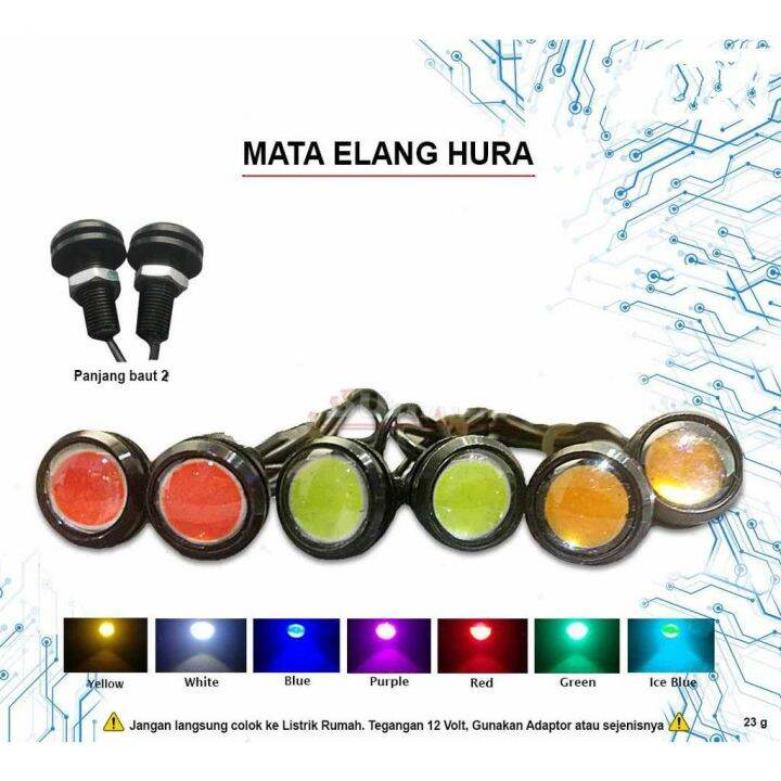 LED EAGLE EYE MATA ELANG COB BAUT 23 MM | Lazada Indonesia