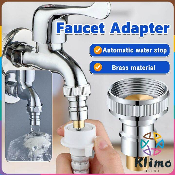 Klimo Washing Machine Faucet Adapter Nozzle Full-automatic Anti ...