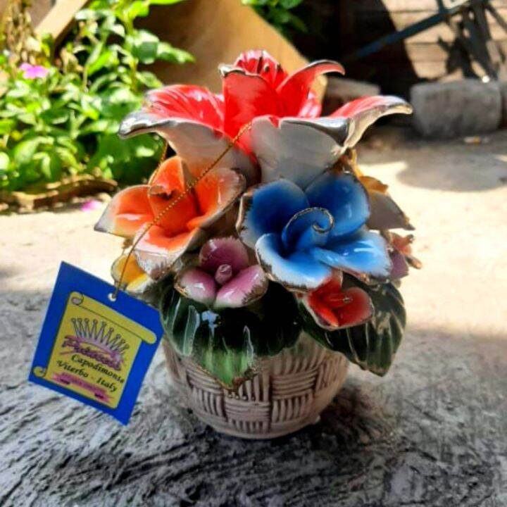 bunga italy keramik warna | Lazada Indonesia