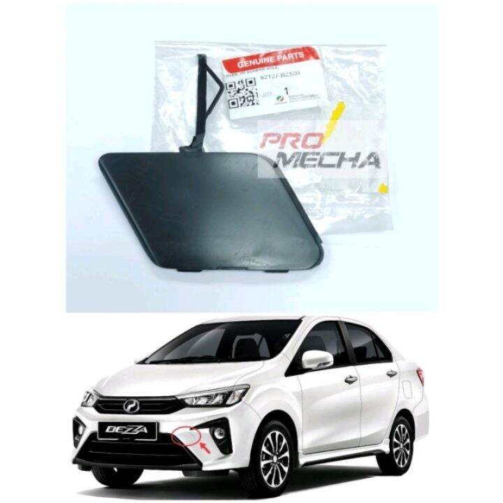 ORIGINAL PERODUA BEZZA 2020 D42L FRONT BUMPER TOWING COVER CAP | Lazada