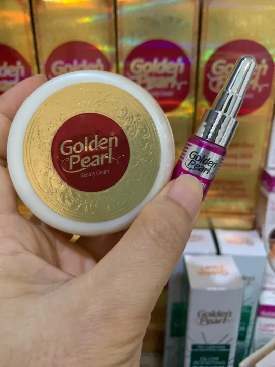 Golden Pearl beauty cream ครีมปากีสถาน ครีมปากี เซตลดริ้วรอย | Lazada.co.th